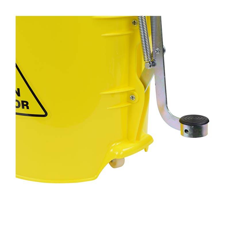 15L Metal Wringer Bucket - Yellow - House of Cleaning Supplies